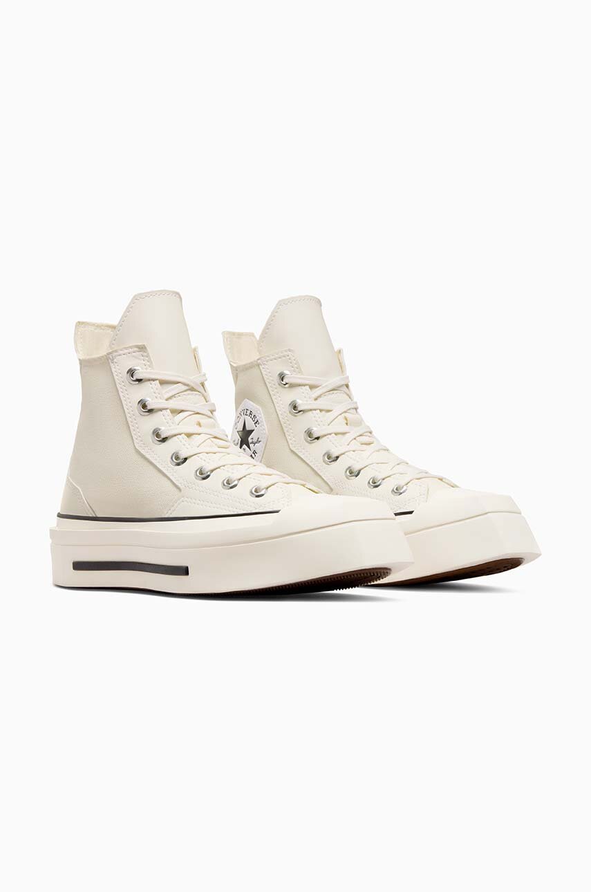 Converse trainers Chuck 70 De Luxe Squared HI beige color A06436C at PRM US