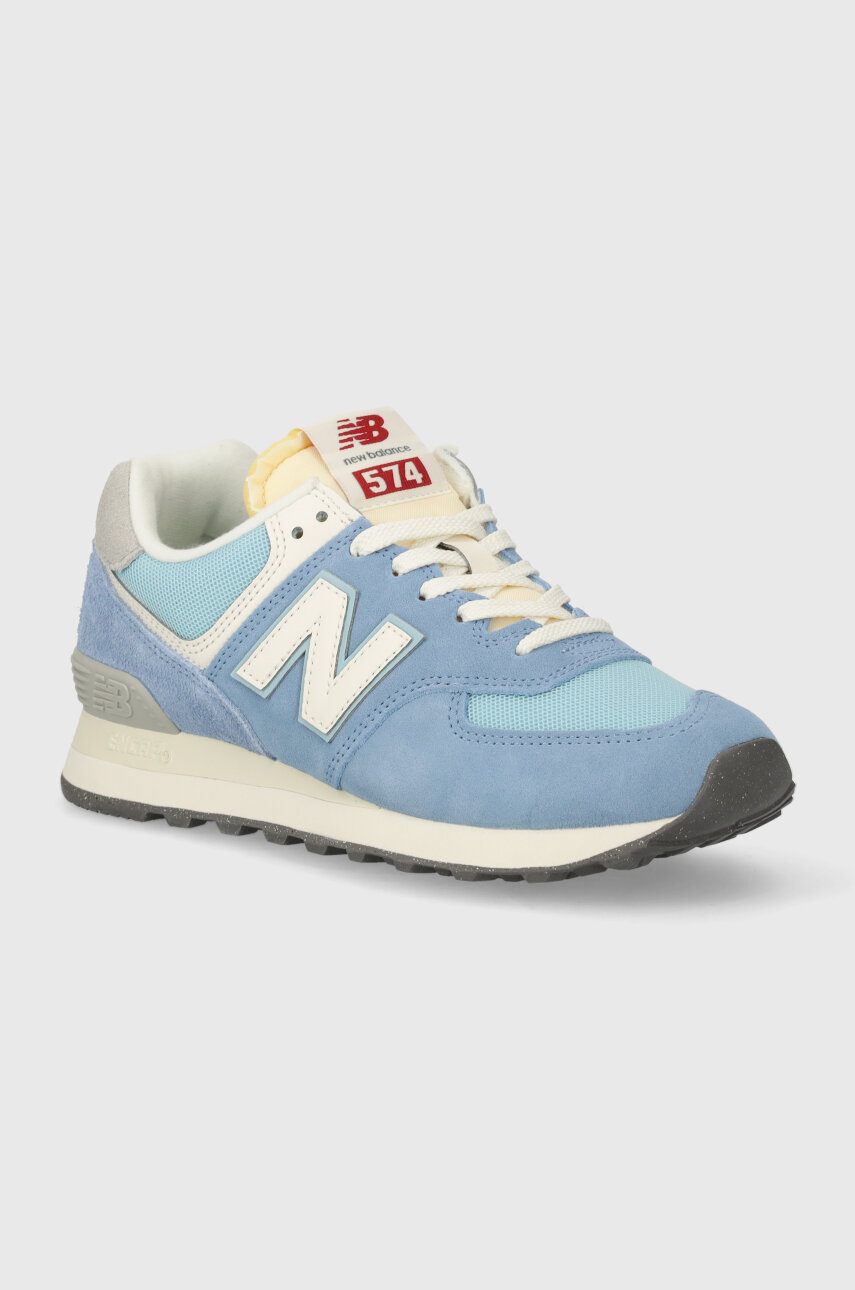 New Balance sneakers 574 blue color U574RCA at PRM US
