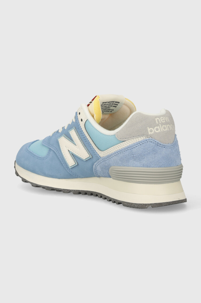 New Balance sneakers 574 blue color U574RCA at PRM US