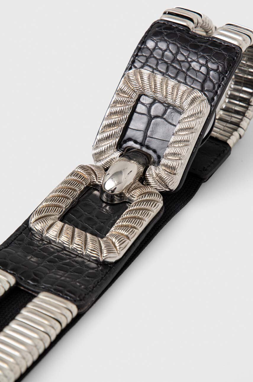 Opasok Morgan 3SAB dámsky, čierna farba, 3SAB | ANSWEAR.sk