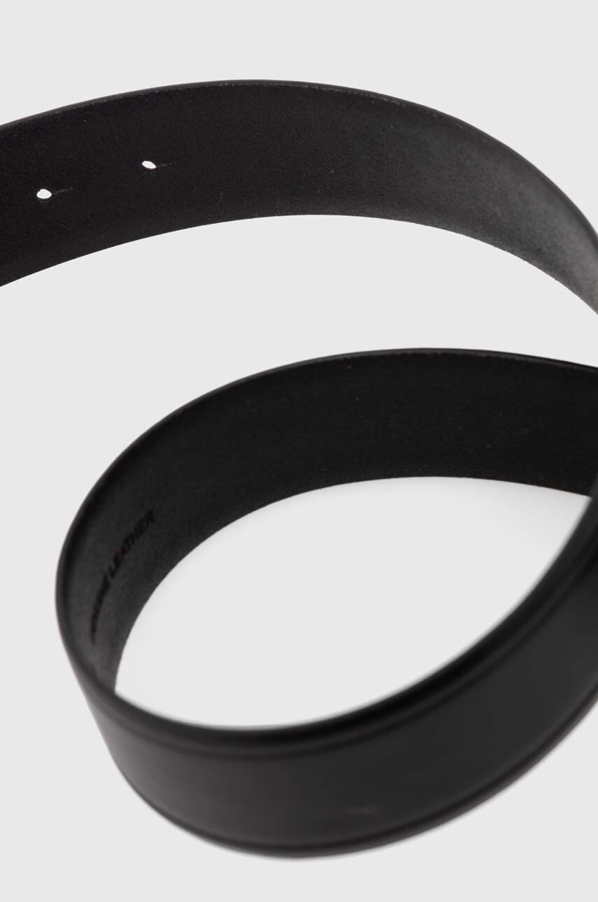 MICHAEL Michael Kors pasek skórzany damski kolor czarny | Answear.com