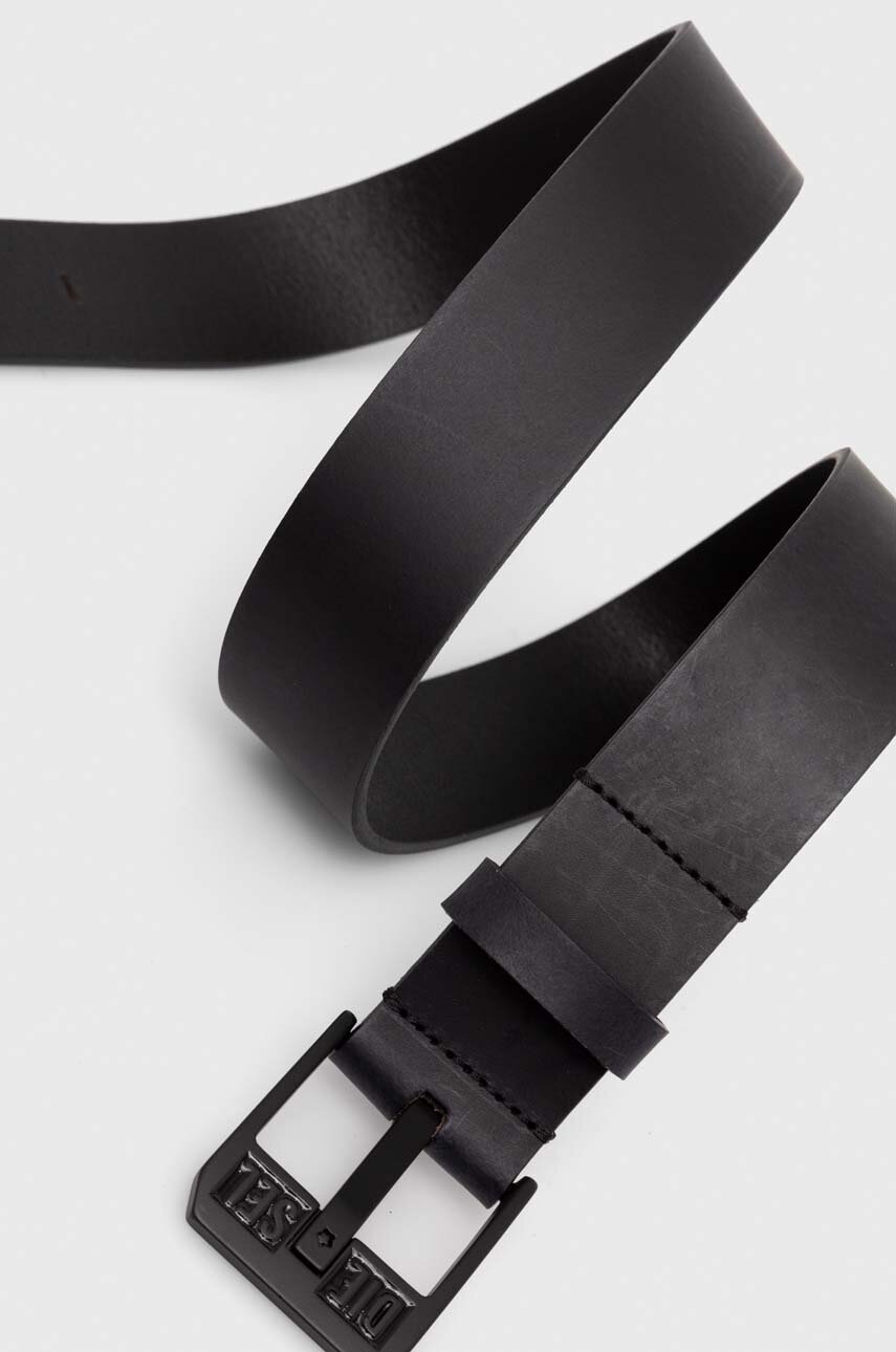 Diesel pasek skórzany męski kolor czarny | Answear.com