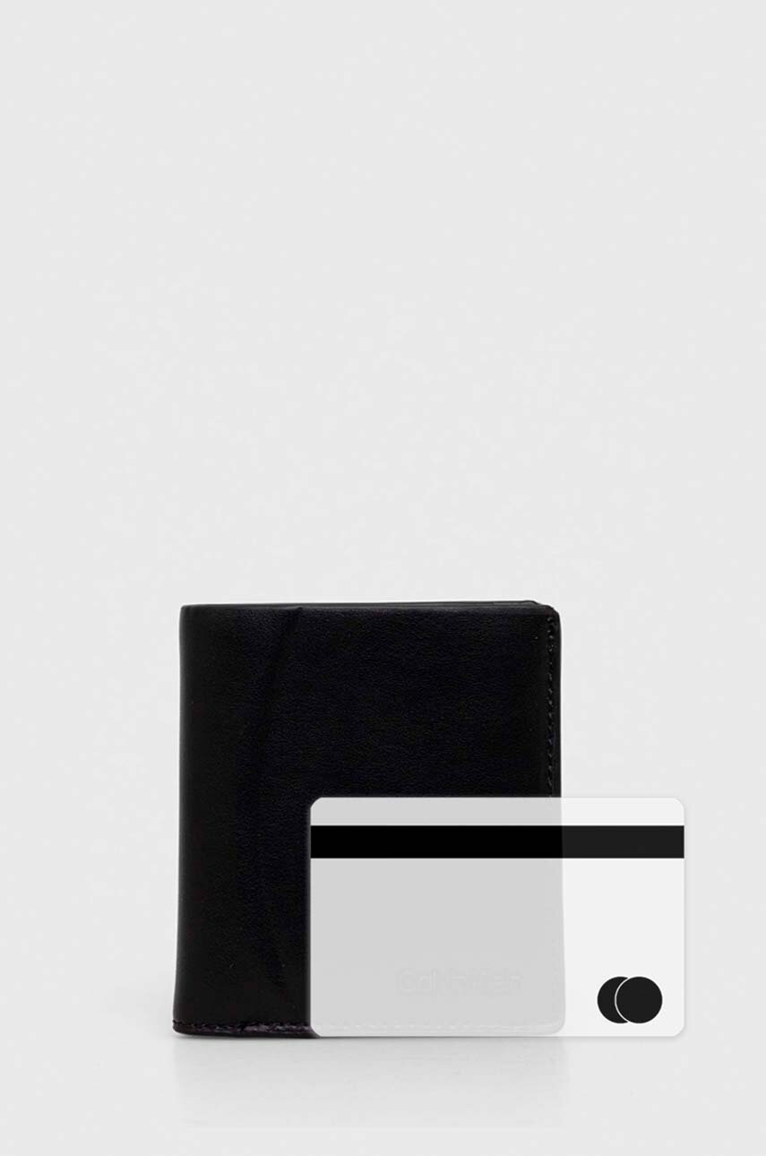 Кошелек Calvin Klein мужской цвет чёрный | ANSWEAR.ua
