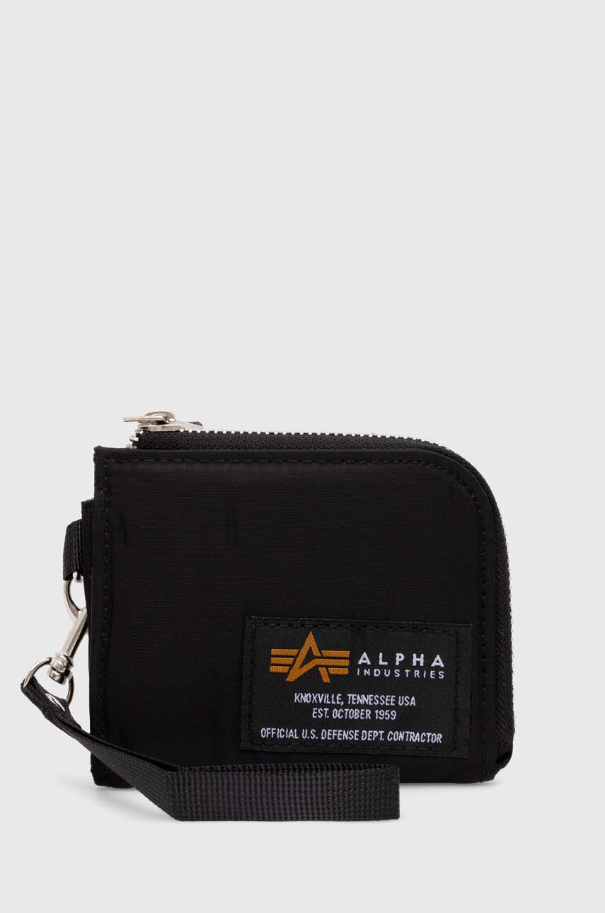 Alpha Industries wallet Label Wallet black color 108957 | buy on PRM