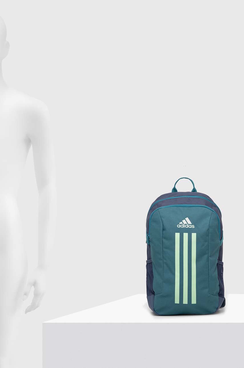 Detský ruksak adidas Performance POWER BP PRCYOU zelená farba, veľký ...