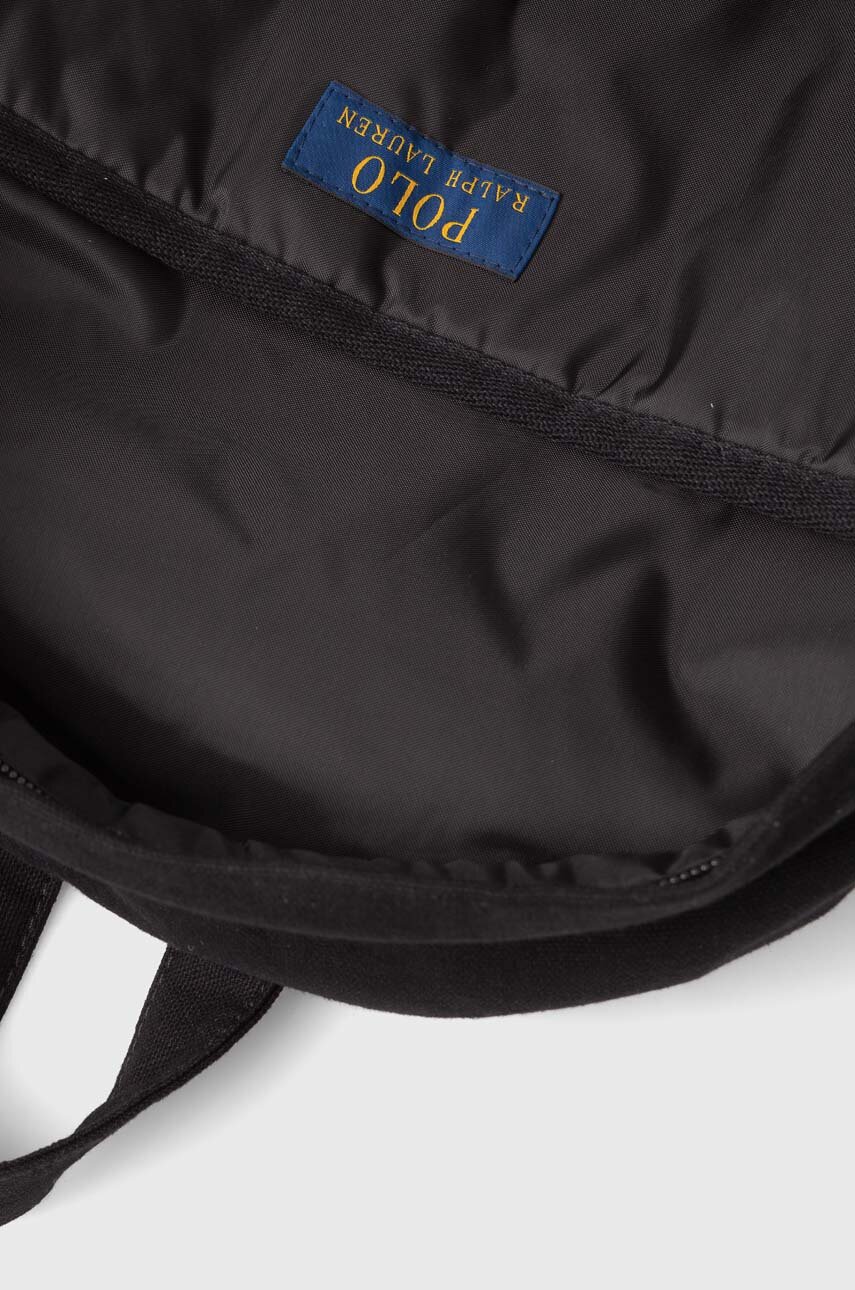 Polo Ralph Lauren backpack men’s black color at PRM US