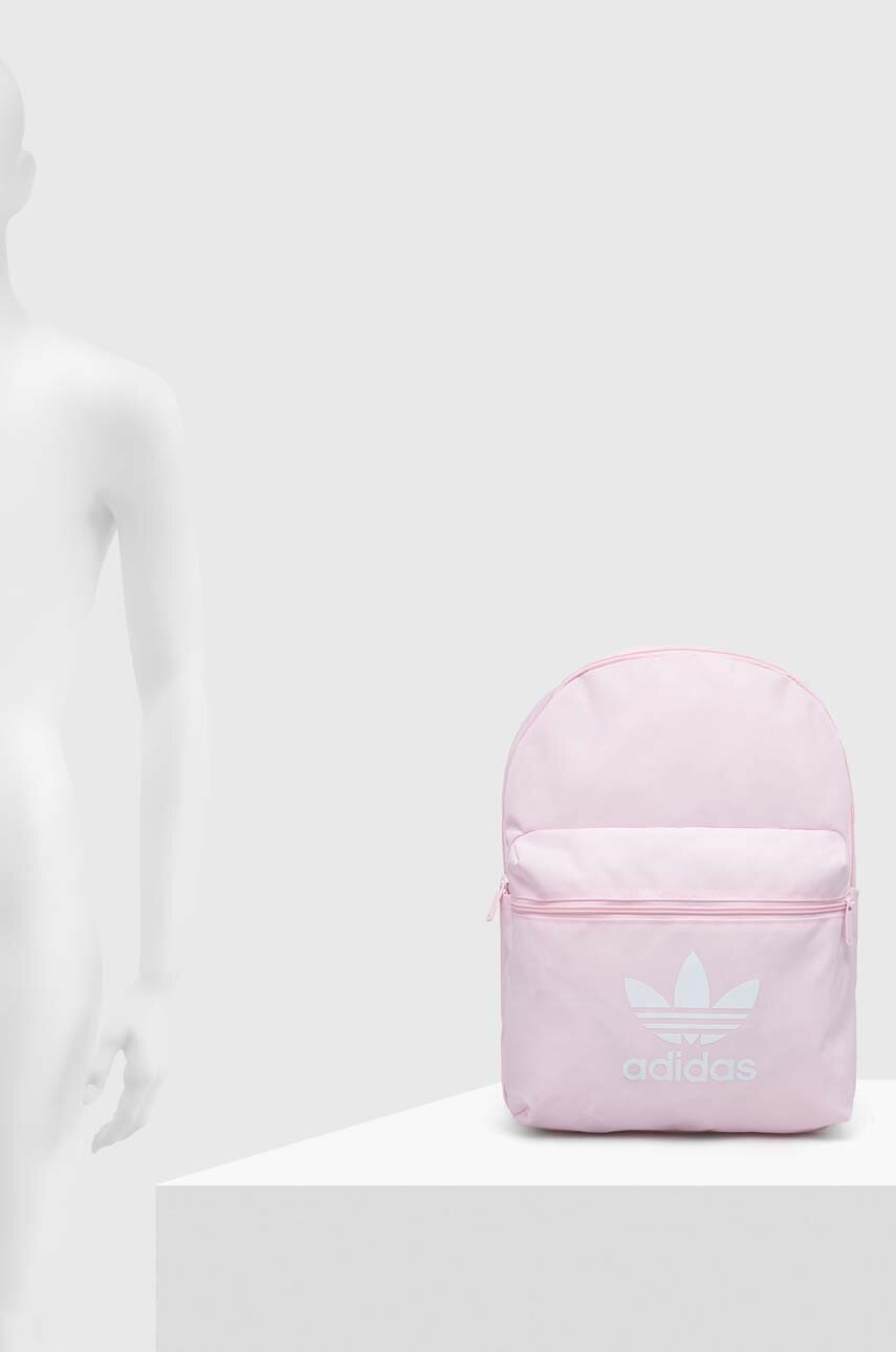adidas Originals plecak kolor różowy duży z nadrukiem IS4363 | Answear.com