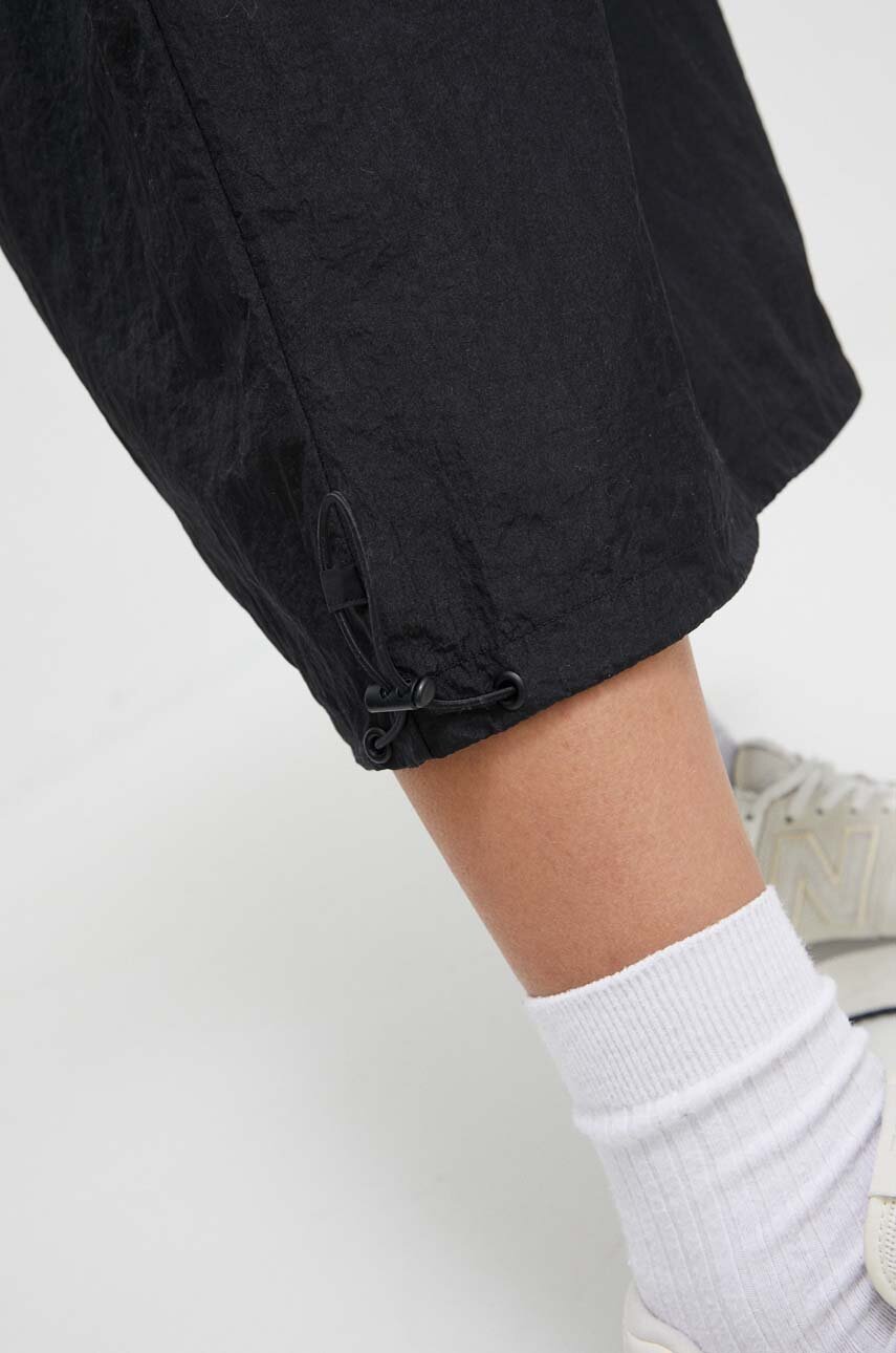 Sukňa adidas čierna farba, midi, áčkový strih, IQ4834 | ANSWEAR.sk