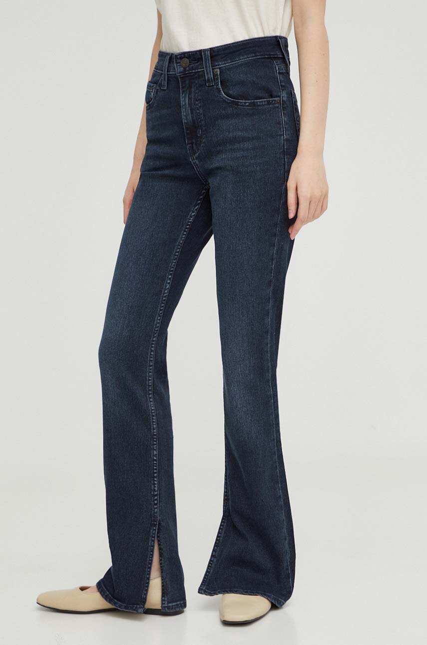 Levi's jeansy 725 HR SLIT BOOTCUT damskie high waist | Answear.com