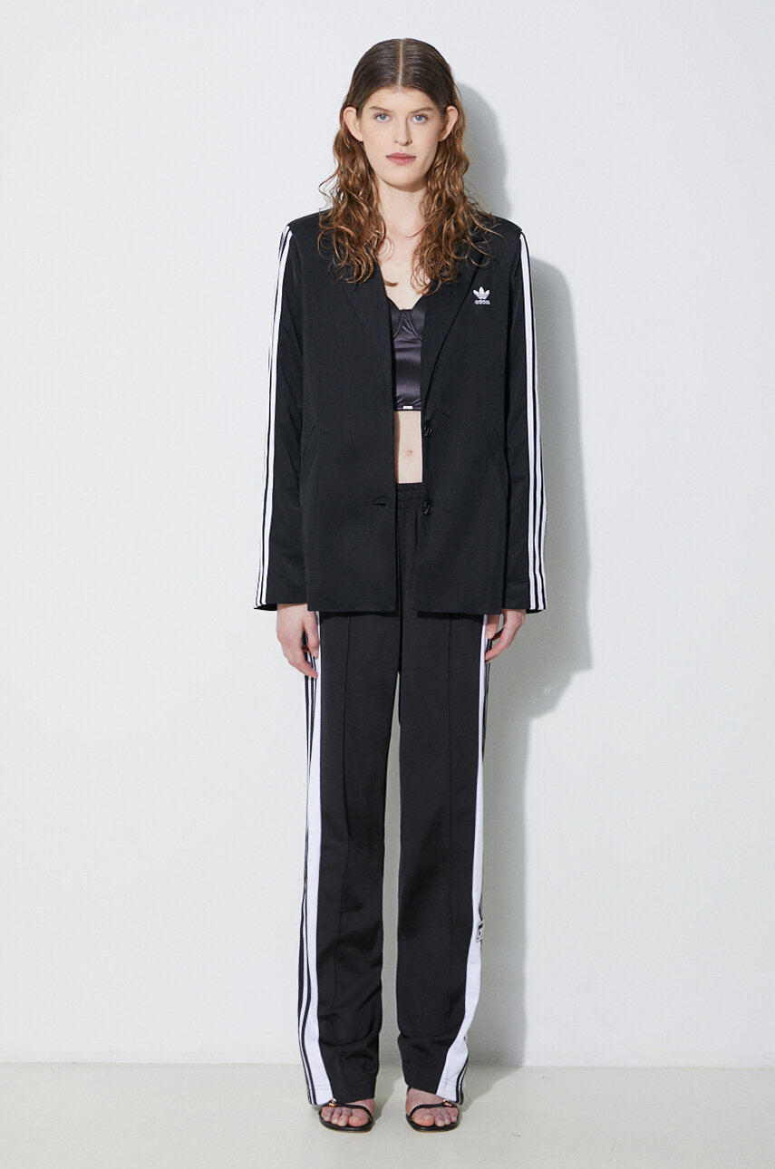 adidas Originals spodnie dresowe Adibreak kolor czarny wzorzyste IU2519 ...