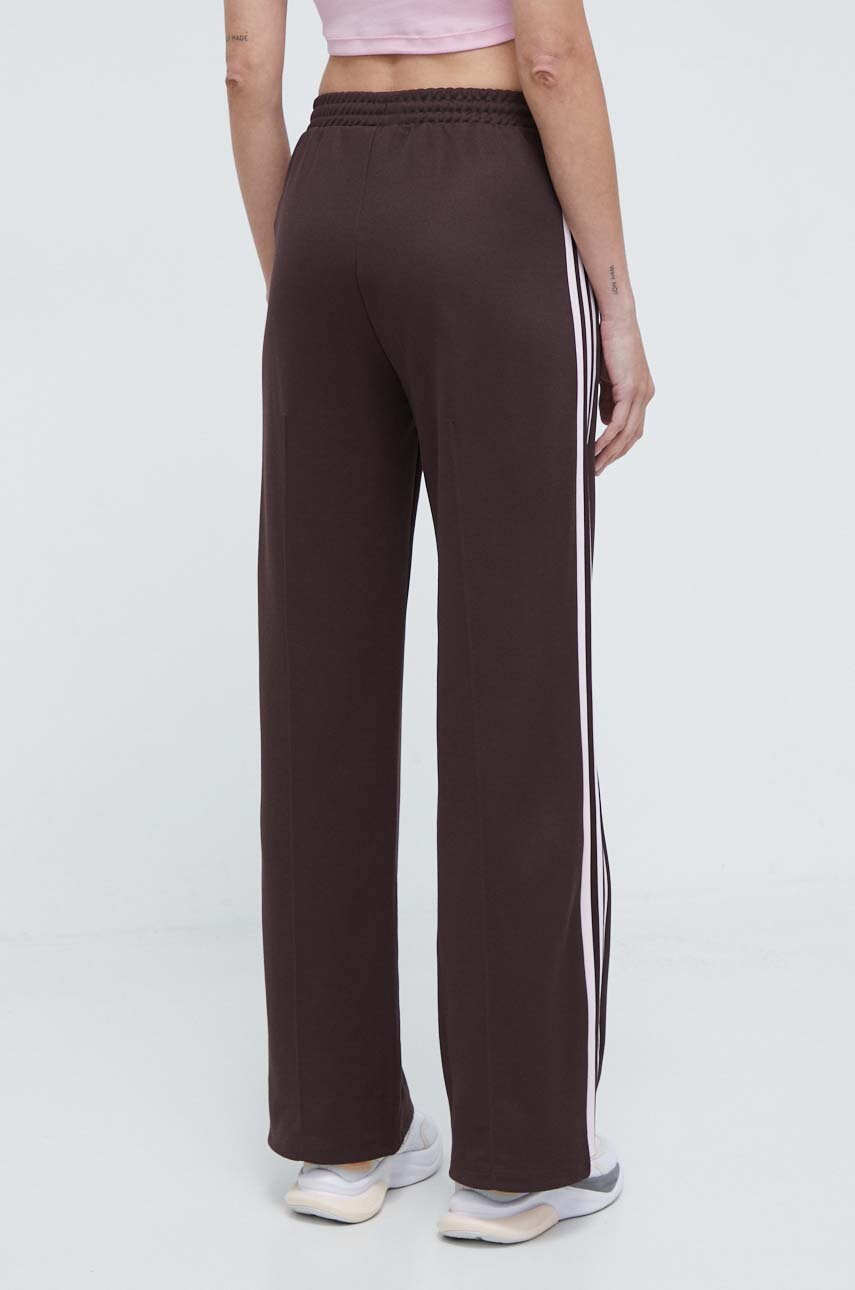 adidas Originals spodnie dresowe kolor brązowy z aplikacją IR6093 ...