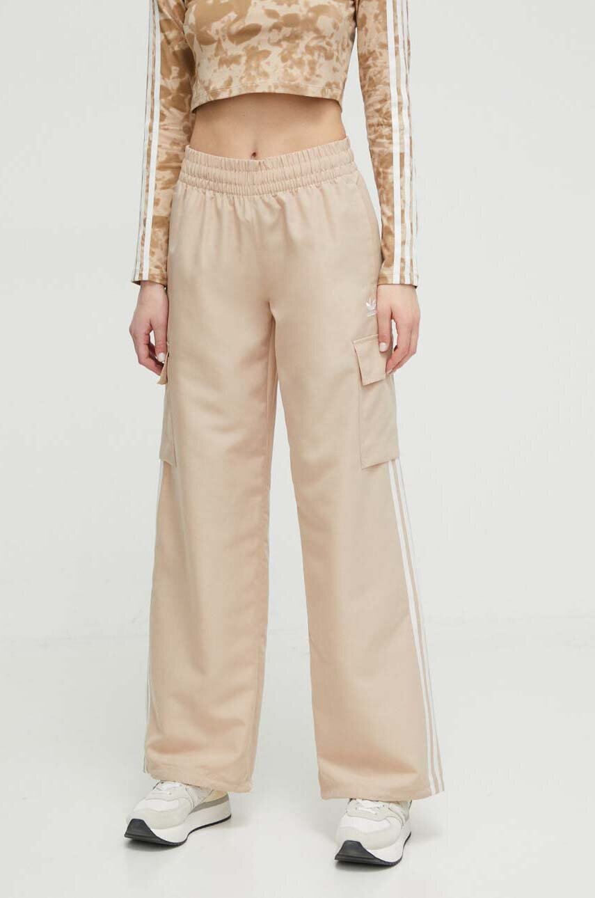 adidas Originals spodnie dresowe kolor beżowy IZ0717 | Answear.com