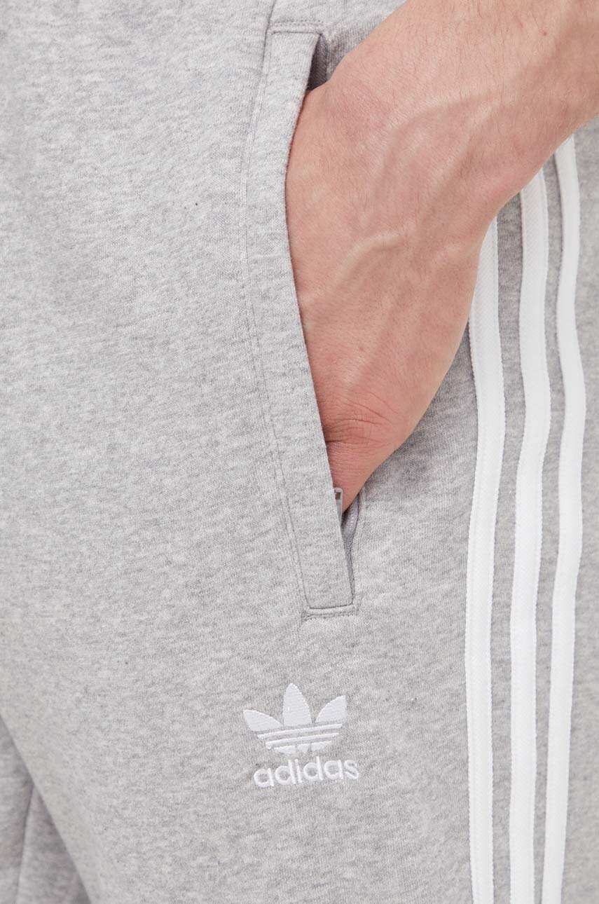adidas Originals spodnie dresowe 3-Stripes Pant kolor szary melanżowe ...