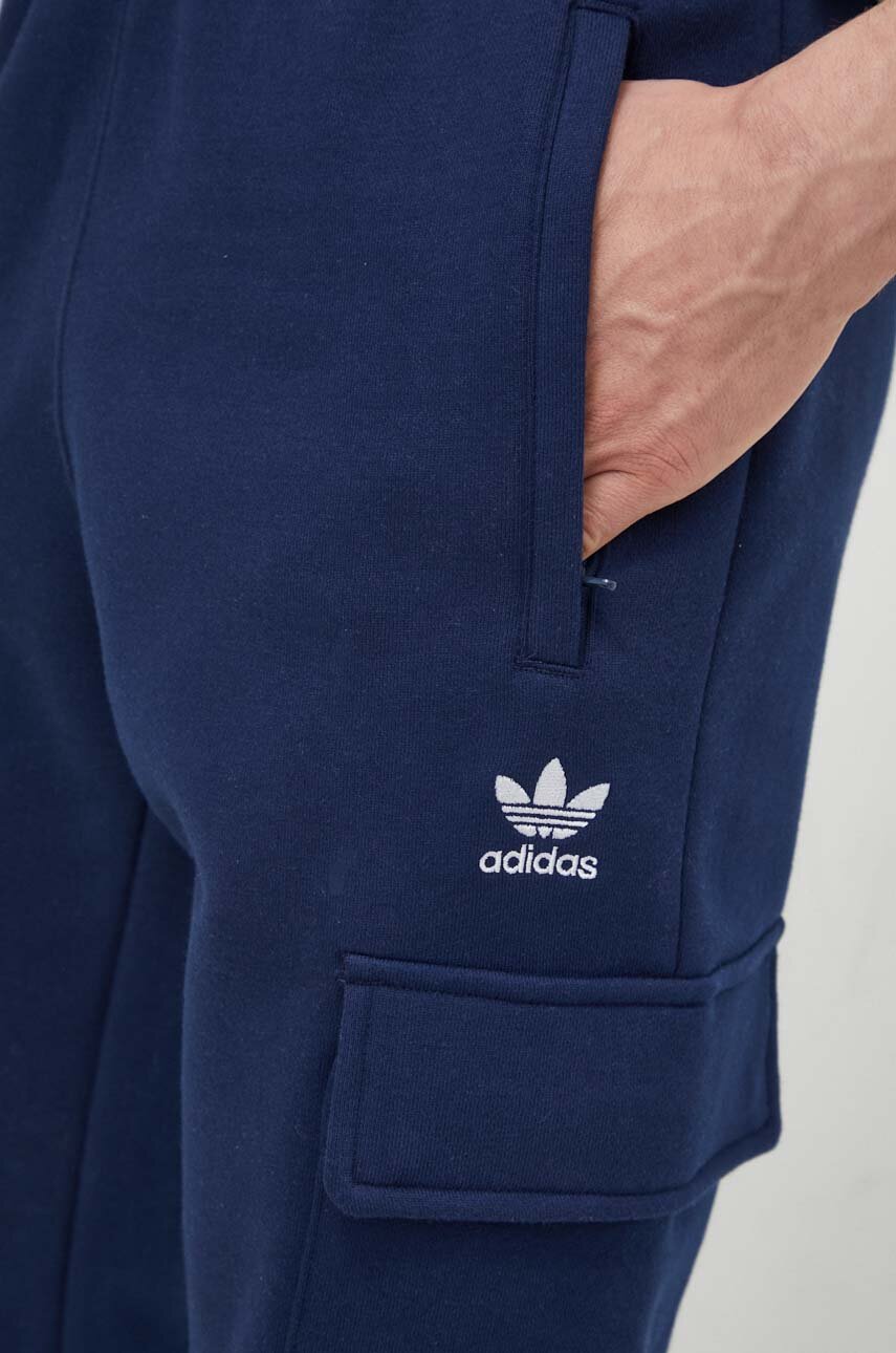 adidas Originals joggers Trefoil Essentials Cargo Pants blue color IP2757 | buy on PRM