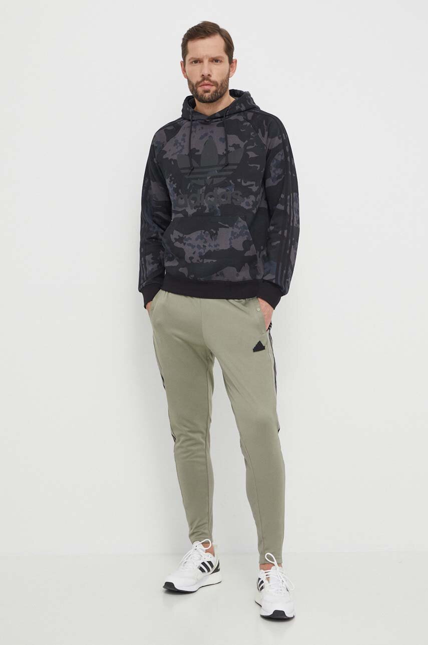 adidas spodnie dresowe TIRO kolor zielony wzorzyste IS1504 | Answear.com