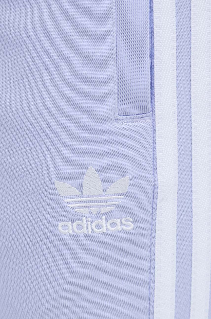 adidas Originals spodnie dresowe kolor fioletowy z aplikacją IR9879 ...