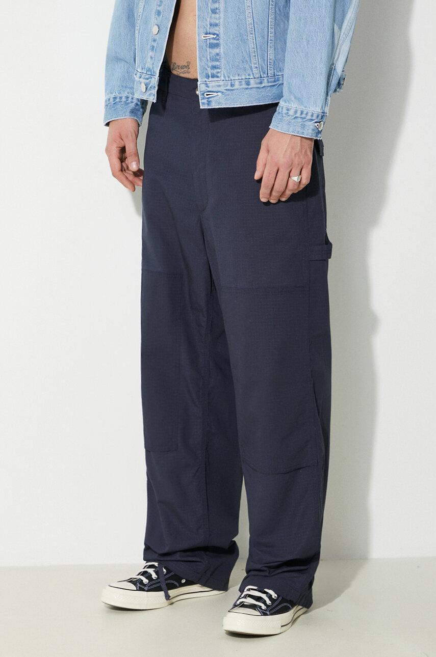 Engineered Garments cotton trousers Painter Pant navy blue color OR307 ...