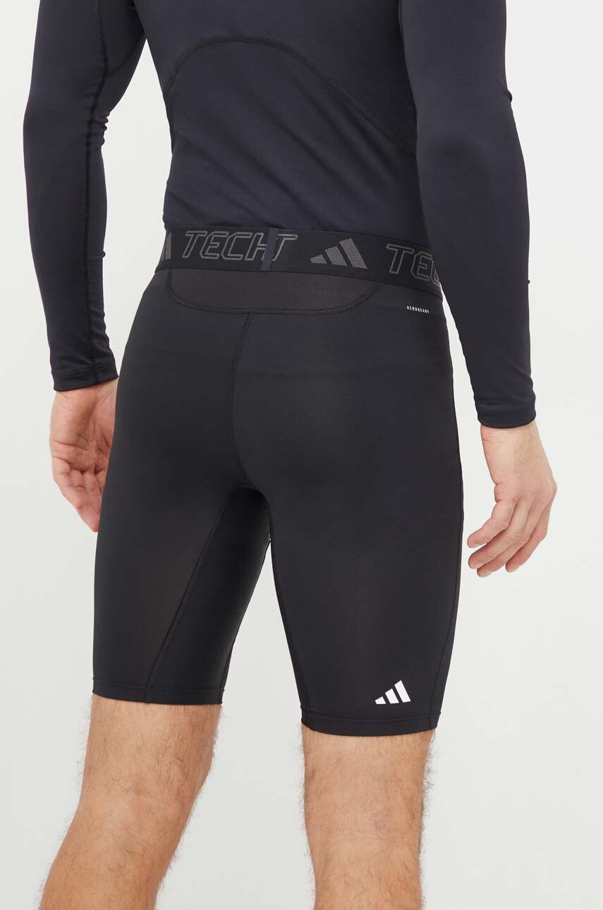 adidas Performance szorty treningowe Techfit kolor czarny HJ9921 ...