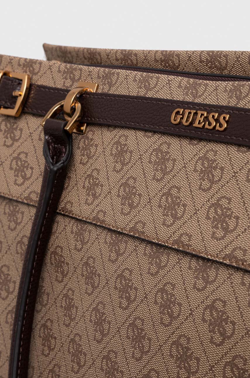 Guess torba SESTRI kolor brązowy TWB898 50100 | Answear.com