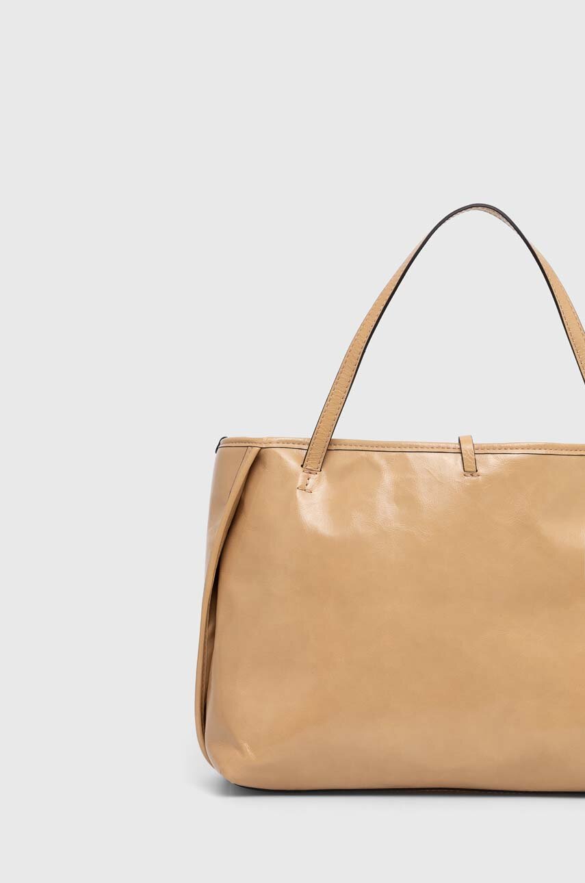 Gianni Chiarini torebka skórzana kolor beżowy | Answear.com