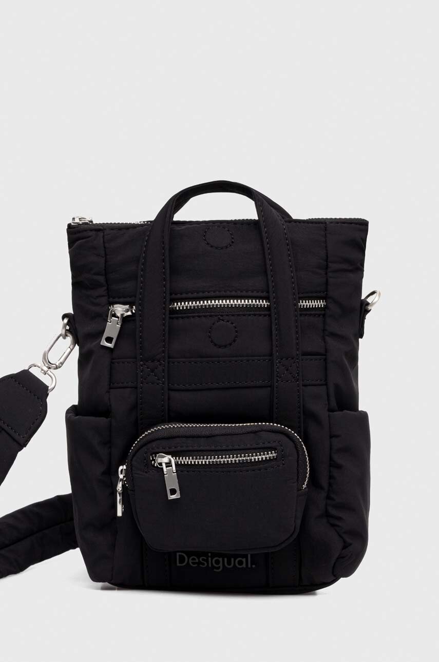Desigual torba BASIC MODULAR VOYAGE kolor czarny 24SAXY11 | Answear.com