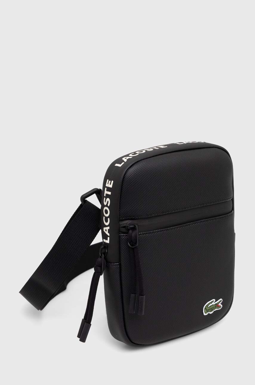 Сумка Lacoste колір чорний | ANSWEAR.ua