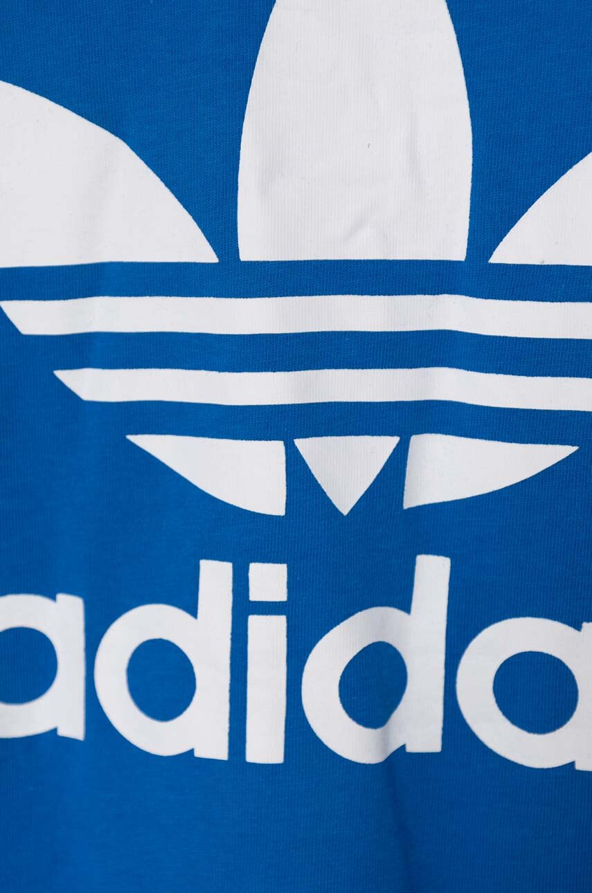 adidas Originals t-shirt bawełniany dziecięcy TREFOIL TEE kolor ...