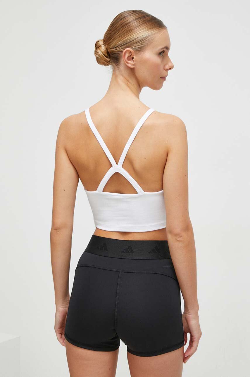 adidas Originals top 3-Stripes damski kolor biały IN8377 | Answear.com