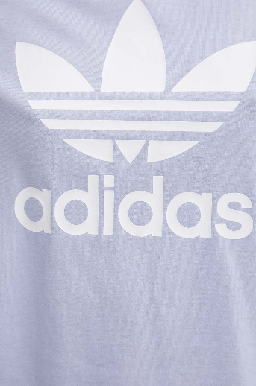 Tričko adidas Originals dámske, fialová farba, IN8439 | ANSWEAR.sk