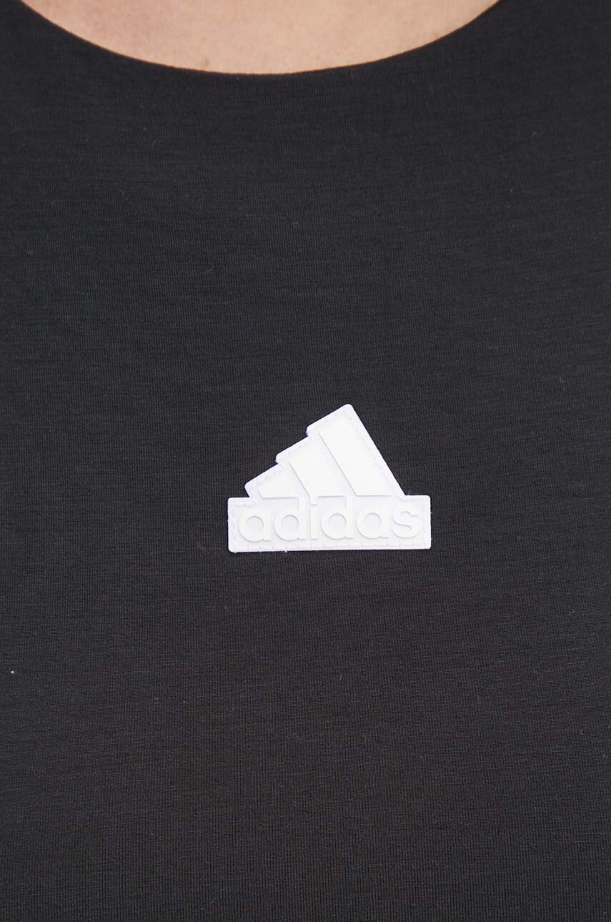 adidas top damski kolor czarny IQ4828 | Answear.com