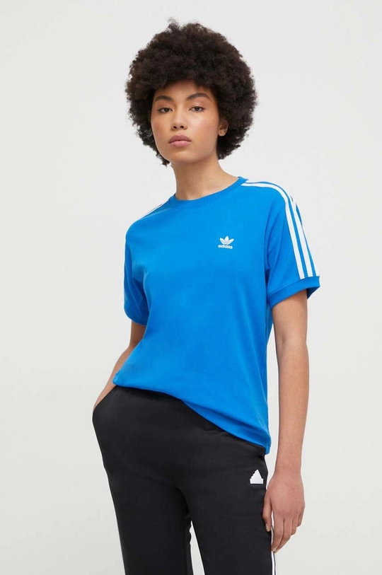 adidas Originals t-shirt damski kolor niebieski IR8049 | Answear.com