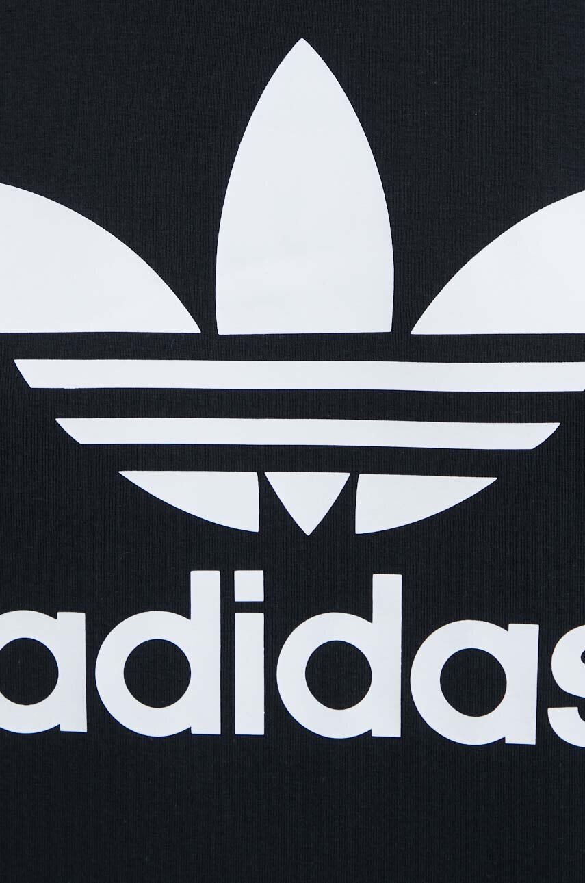 adidas Originals t-shirt Trefoil Tee damski kolor czarny IR9533 ...