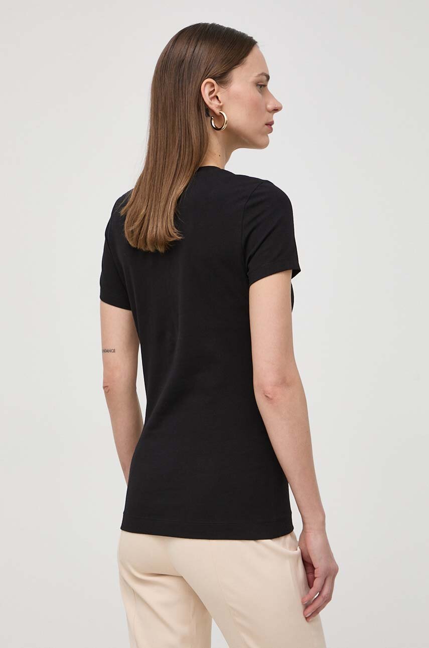 Tričko Guess dámske, čierna farba, W4GI30 J1314, | ANSWEAR.sk