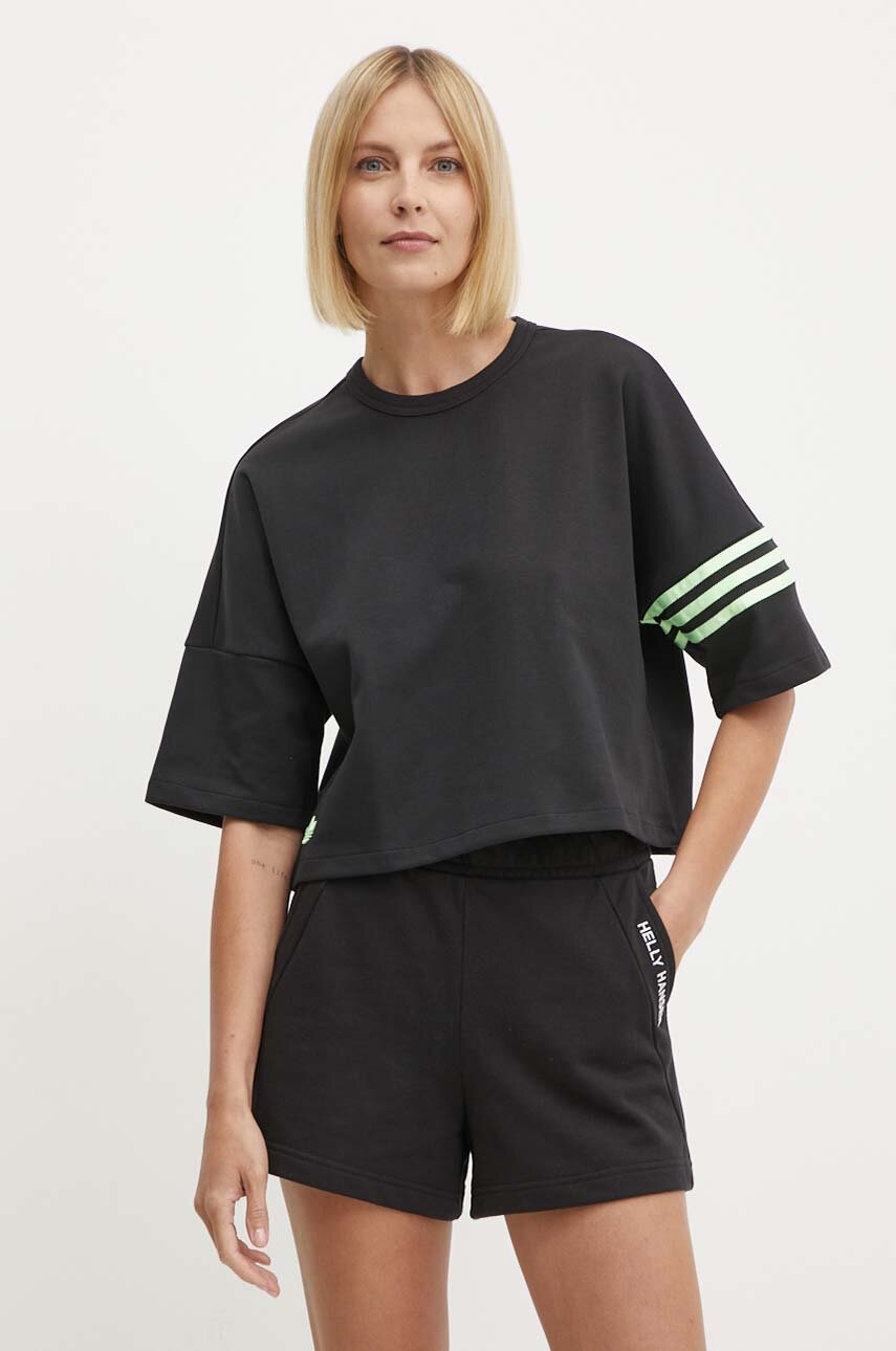 adidas Originals t-shirt damski kolor czarny IU2499 | Answear.com