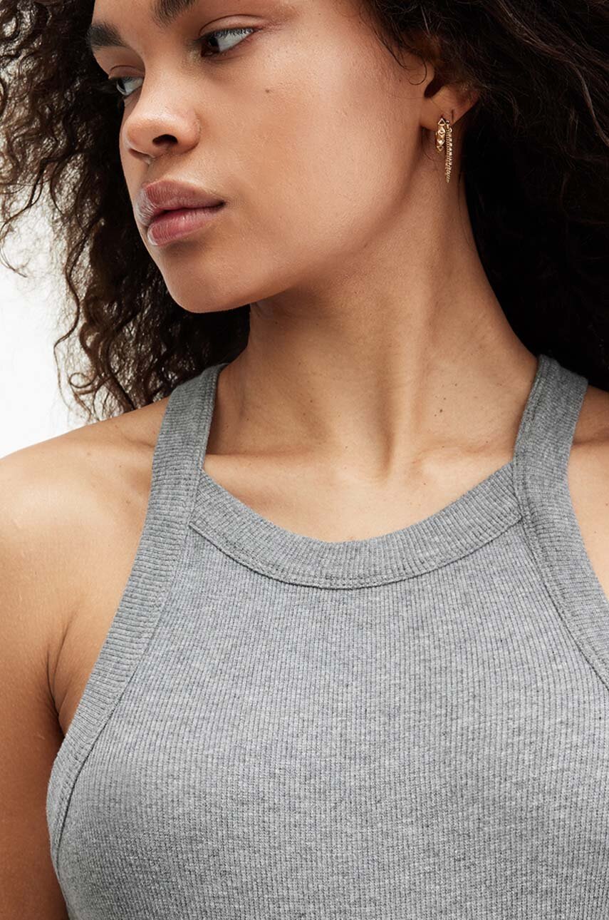 AllSaints top SOFIA TANK damski kolor szary WM567Z | Answear.com