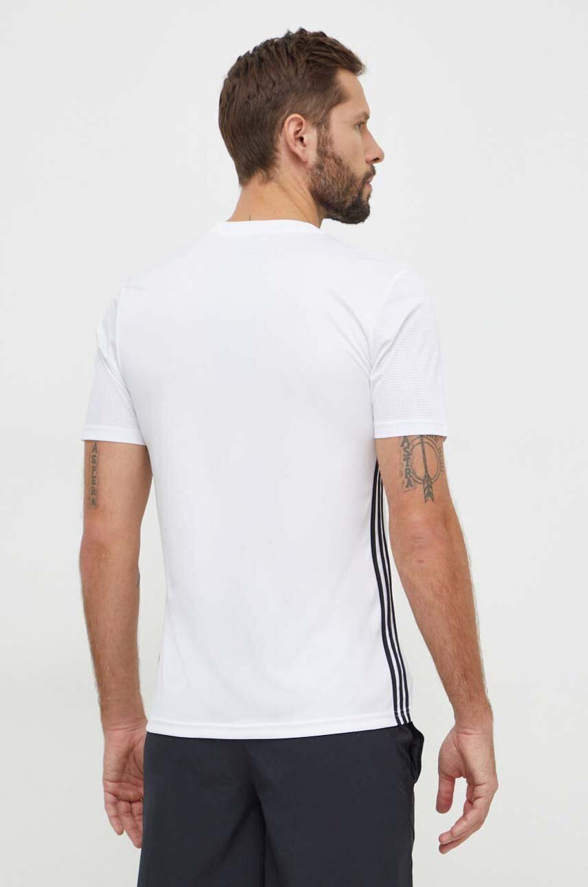 Tréningové tričko adidas Performance Tabela 23 biela farba, s nášivkou ...