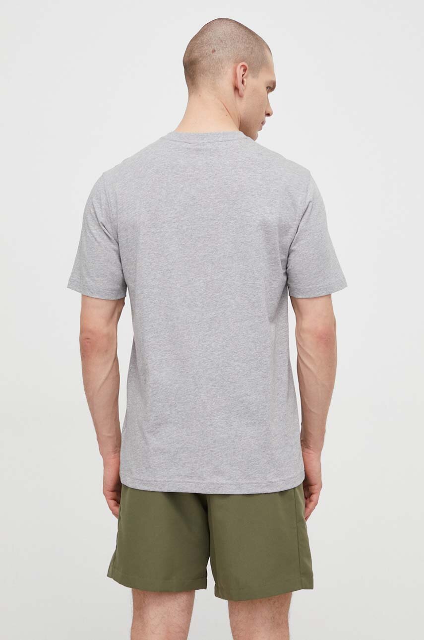 Βαμβακερό μπλουζάκι adidas Originals Essential Tee ανδρικό, χρώμα: γκρι ...