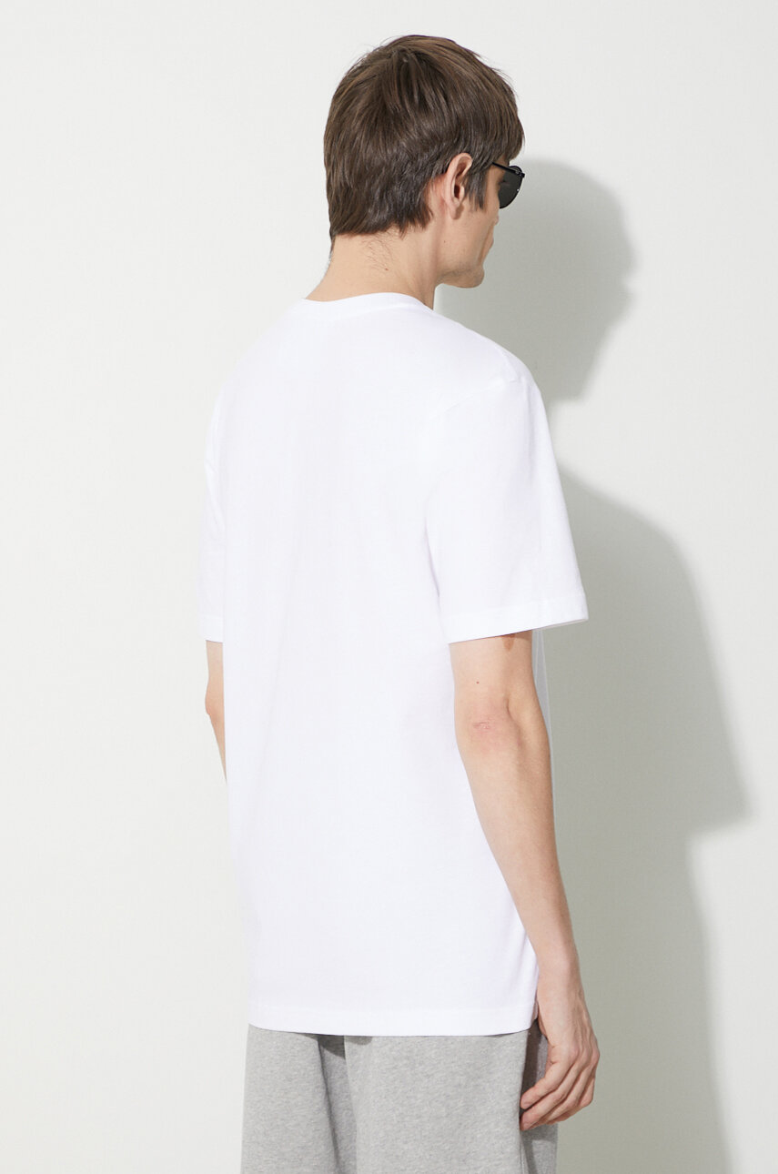 adidas Originals cotton t-shirt Trefoil men’s white color IV5353 at PRM US