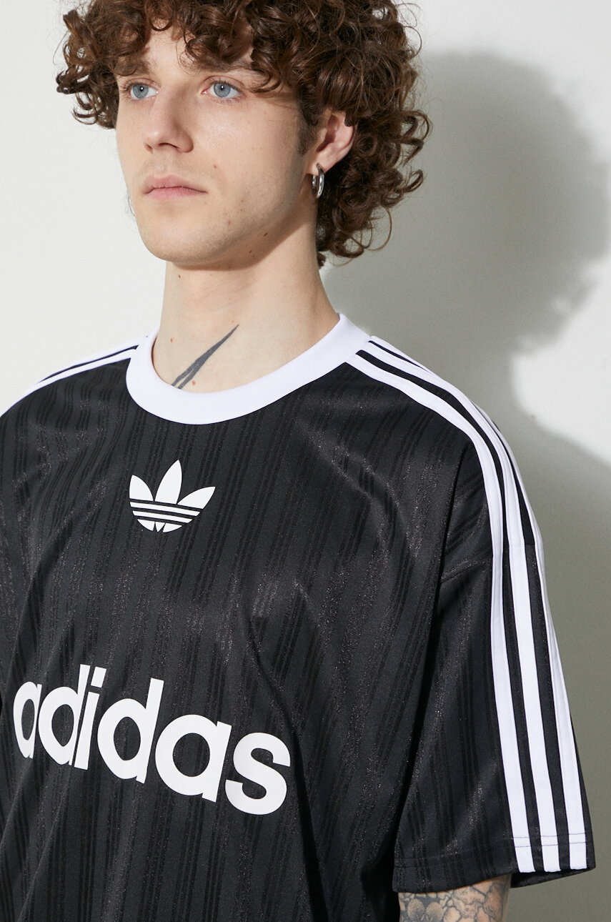 adidas Originals t-shirt męski kolor czarny z nadrukiem IU2341 w PRM