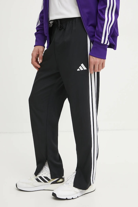 adidas spodnie STNFRD męskie kolor czarny wzorzyste JC8491 | Answear.com