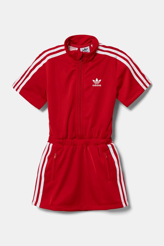 Детское платье adidas Originals цвет красный mini расклешённое JC9169 ...