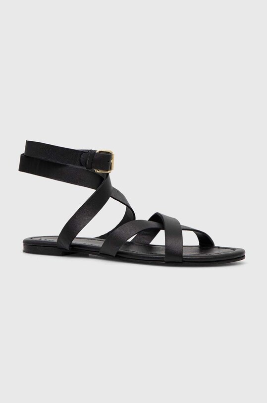 Kožené sandále Answear Lab dámske, čierna farba | ANSWEAR.sk