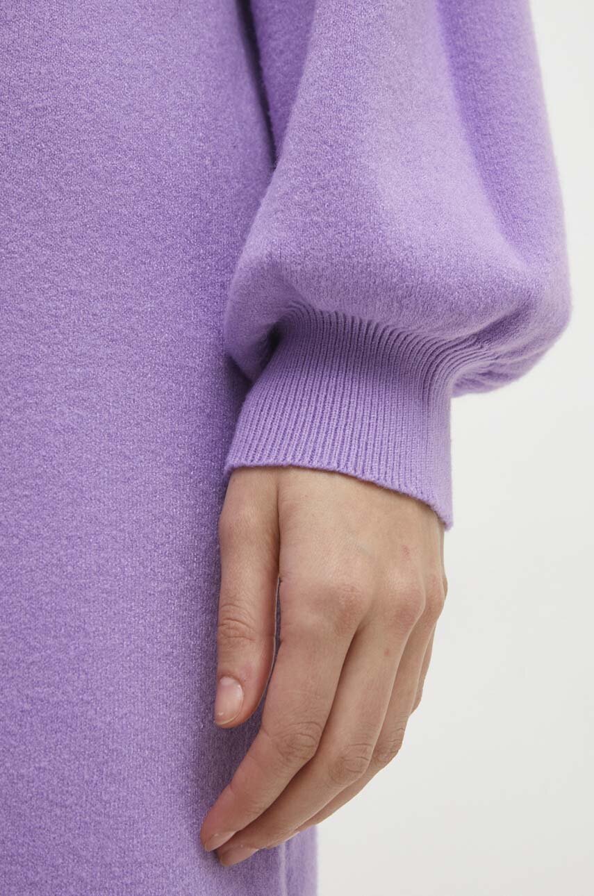 Šaty Answear Lab fialová farba, mini, oversize | ANSWEAR.sk