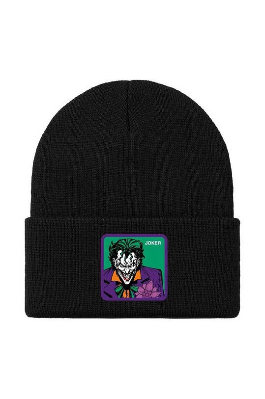 Capslab sapka x DC Comics fekete, CL/DC/1/BON1/JOK1 | ANSWEAR.hu