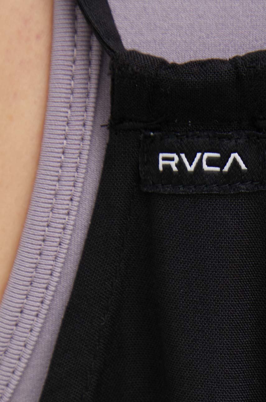 Комбінезон RVCA колір чорний овальне декольте | ANSWEAR.ua