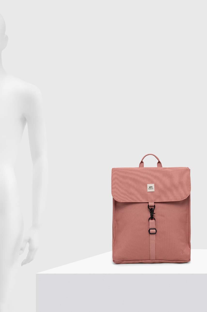 Lefrik plecak kolor różowy duży gładki | Answear.com