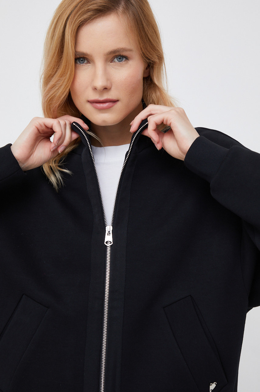 Кофта Mos Mosh женская цвет чёрный с принтом | ANSWEAR.ua