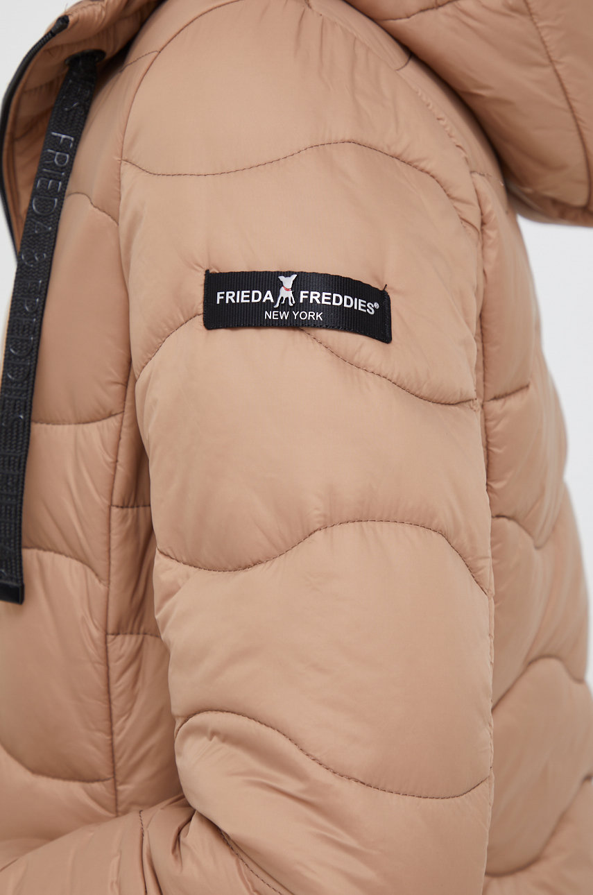 Куртка Frieda & Freddies женская цвет бежевый переходная | ANSWEAR.ua