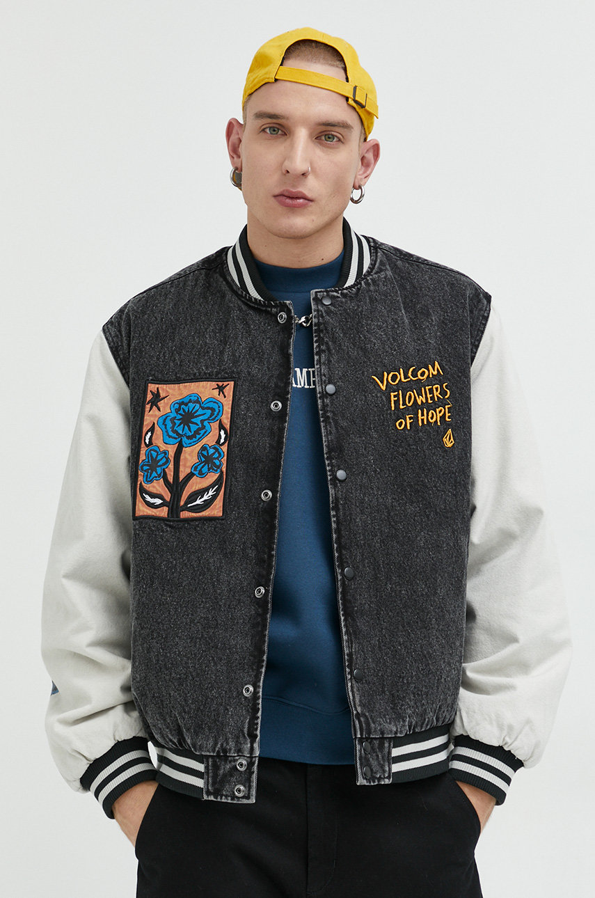 Volcom kurtka bomber x Bob Mollema męski przejściowa | Answear.com