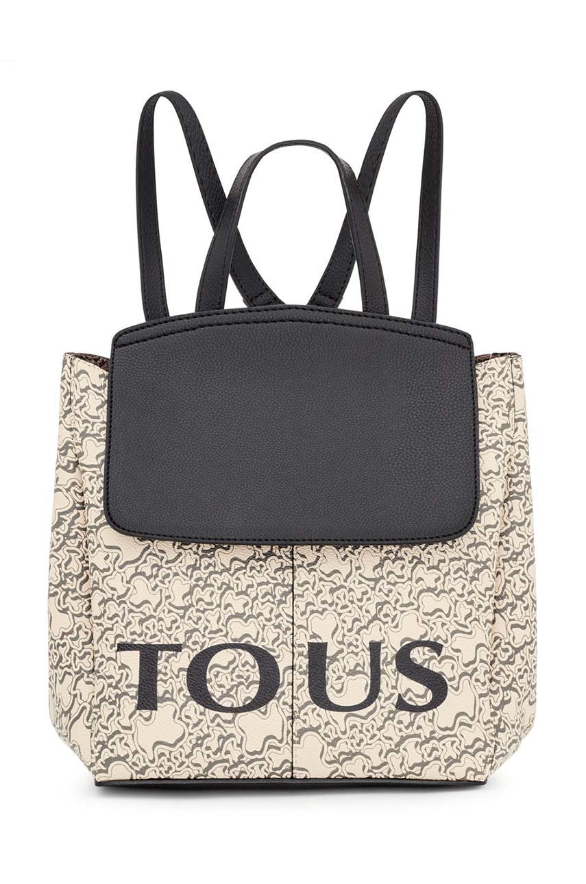 Tous plecak damski kolor beżowy duży wzorzysty | Answear.com